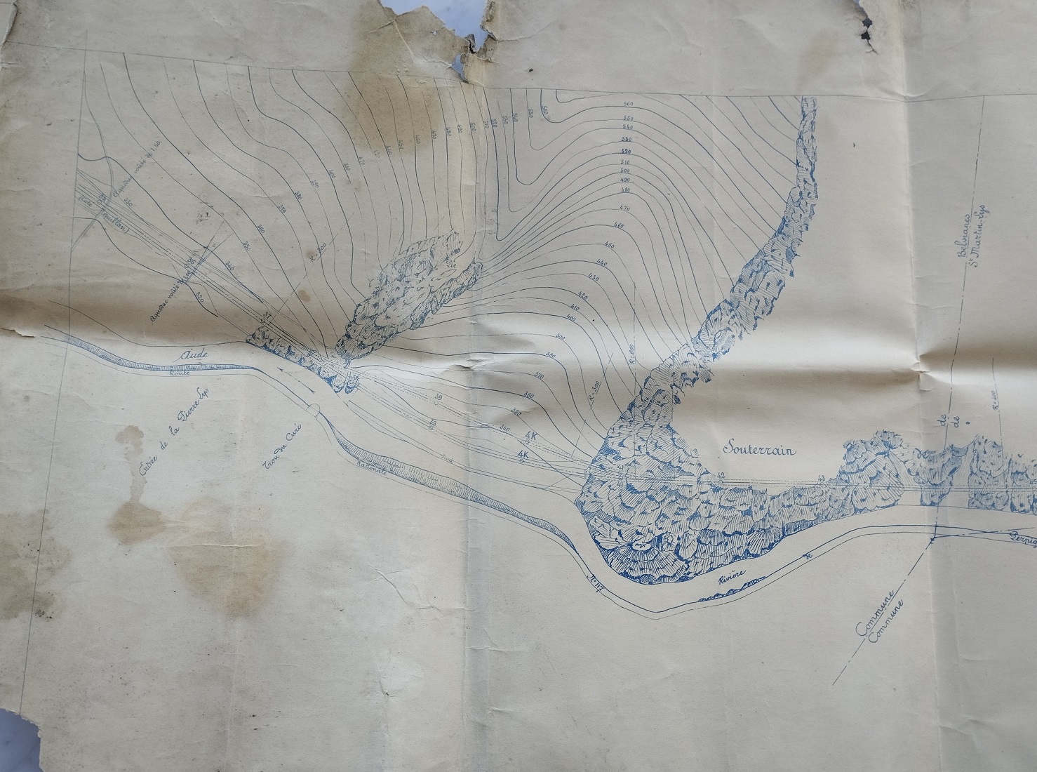 Saint Martin Voie ferrée expropriations